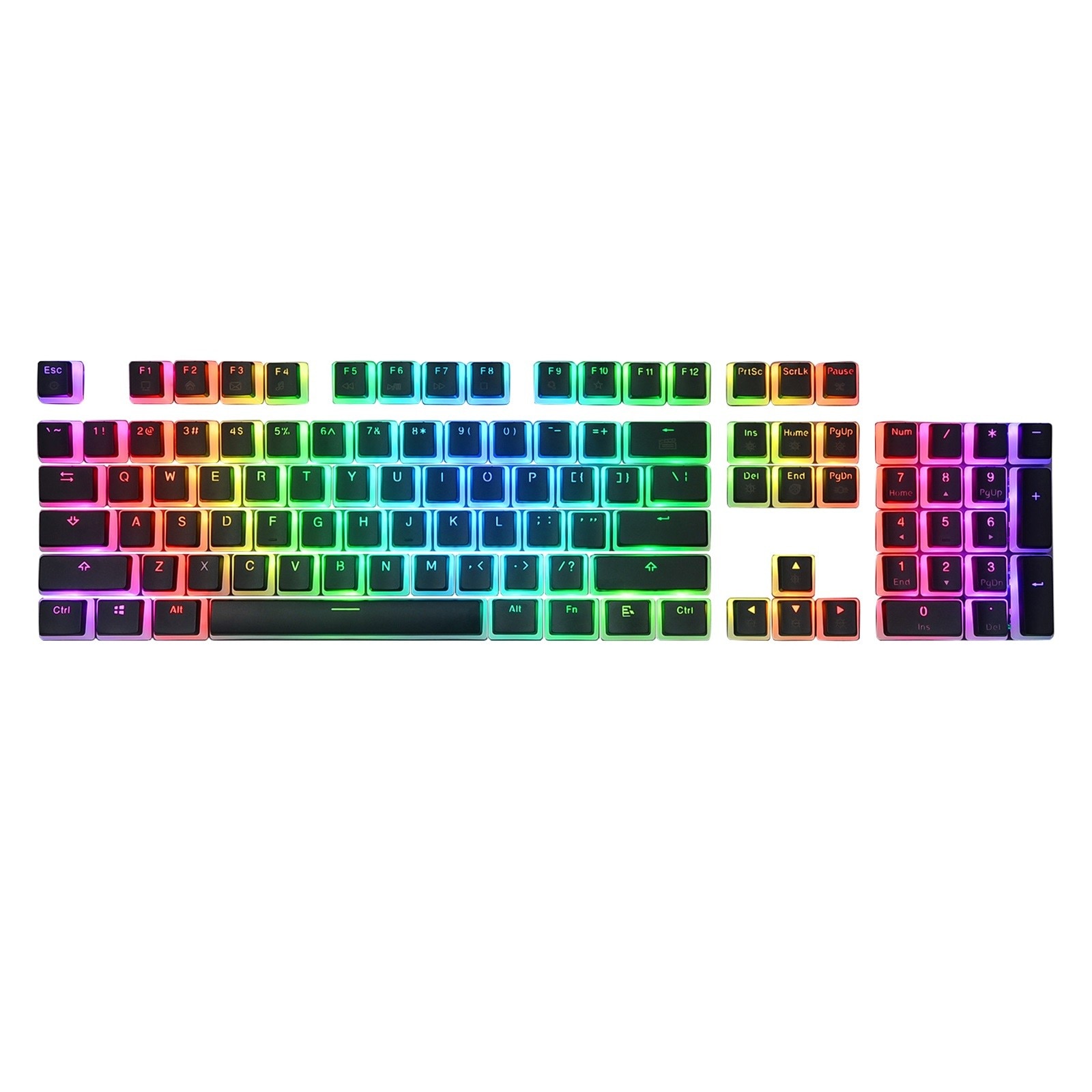 A Set Universal Keycap PBT-translucent OEM Height ... – Vicedeal