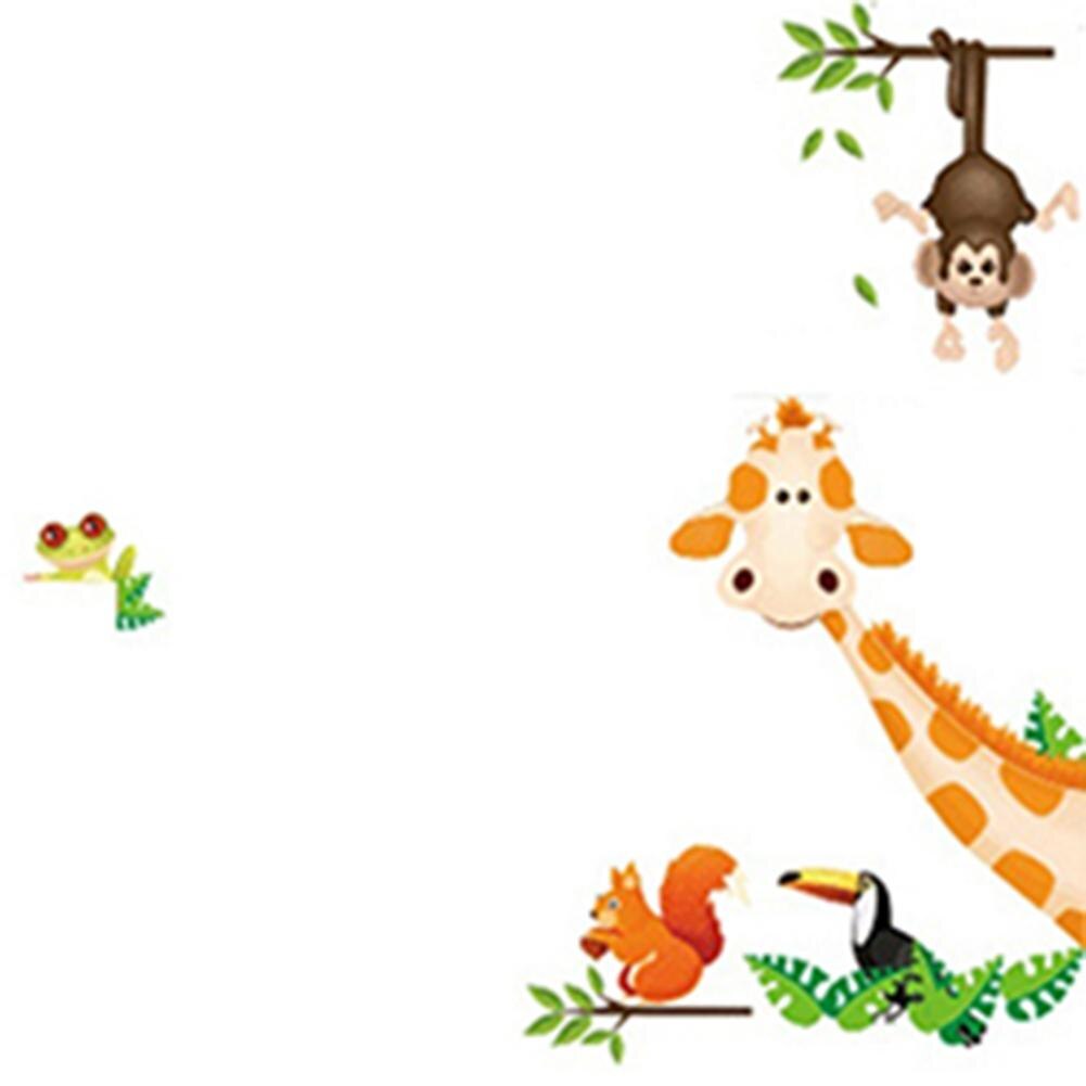 Sales! Zoo Serie Giraffe Rhino Aap Lion Muursticke... – Vicedeal