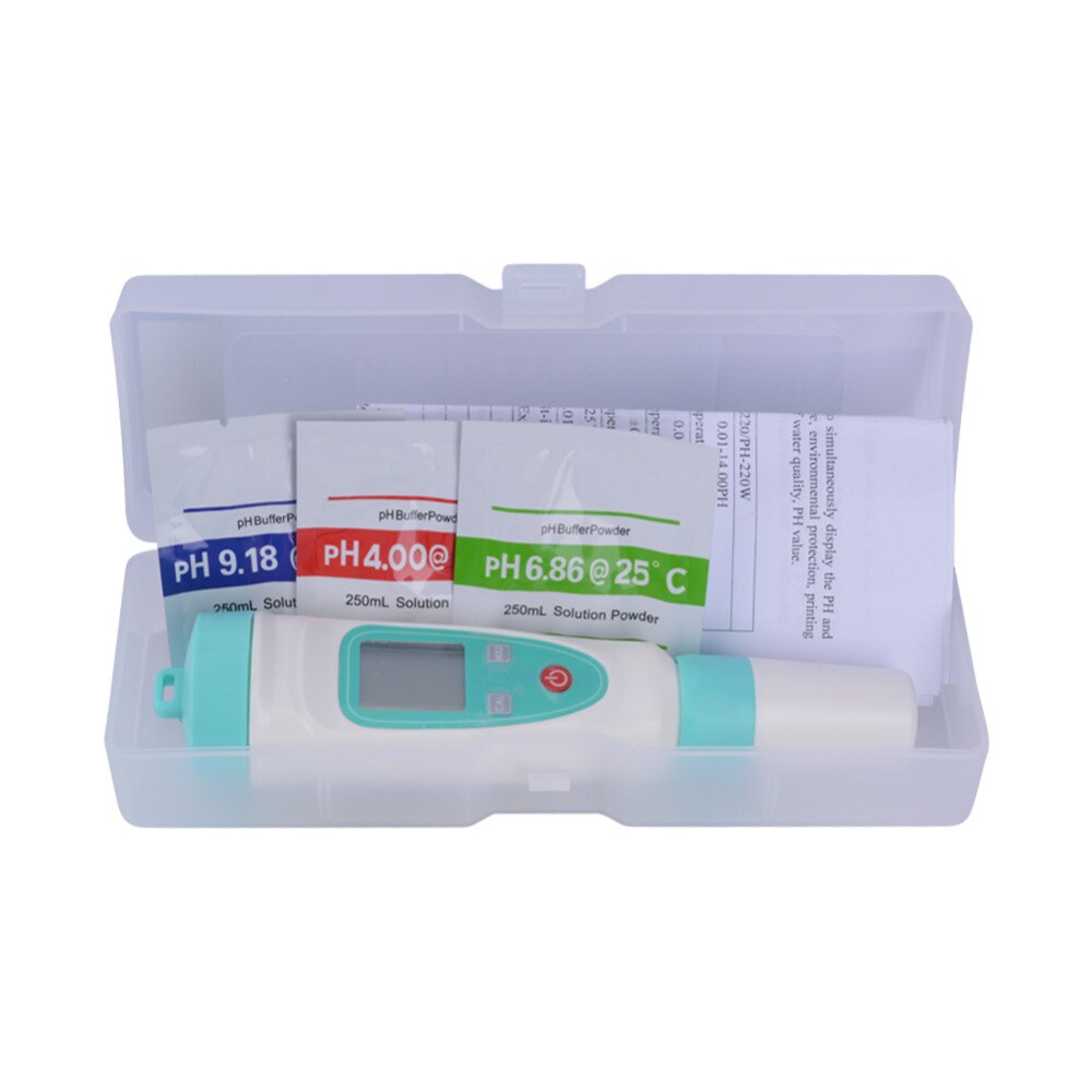 Yieryi Portable Ph Meter Ph Tester 0 14 Ph Pen Typ Grandado