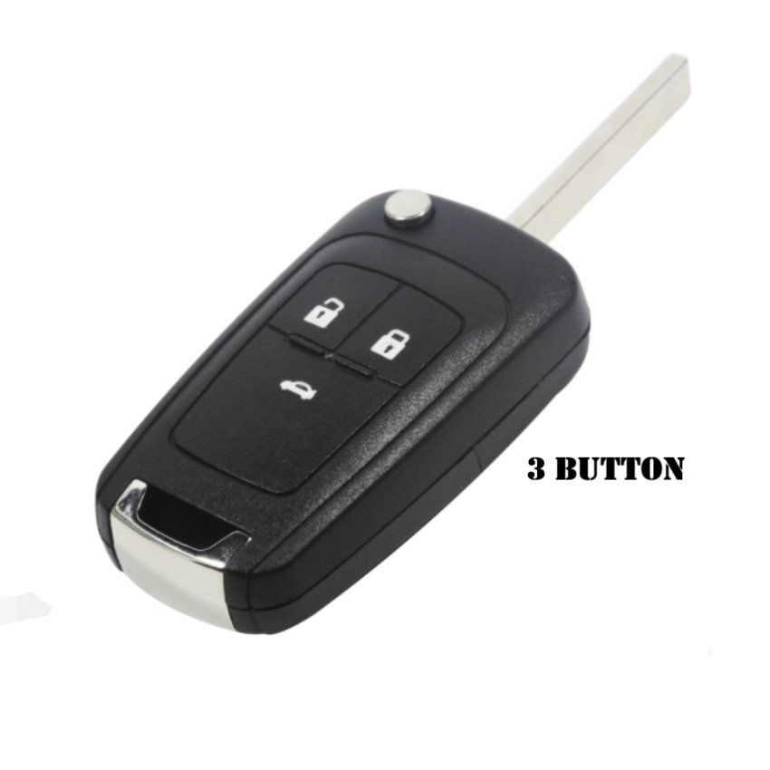 Fällbart fjärrstyrt bilnyckelskal för chevrolet cr... – Grandado