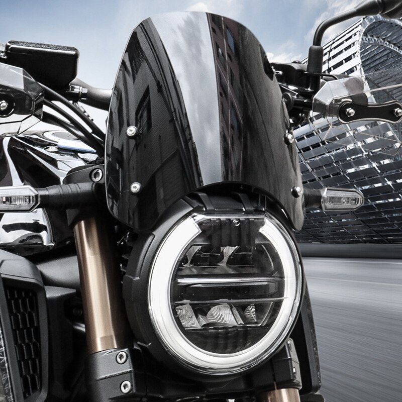 Motorcycle Windscreen Wind Deflector Front Screen ... – Vicedeal