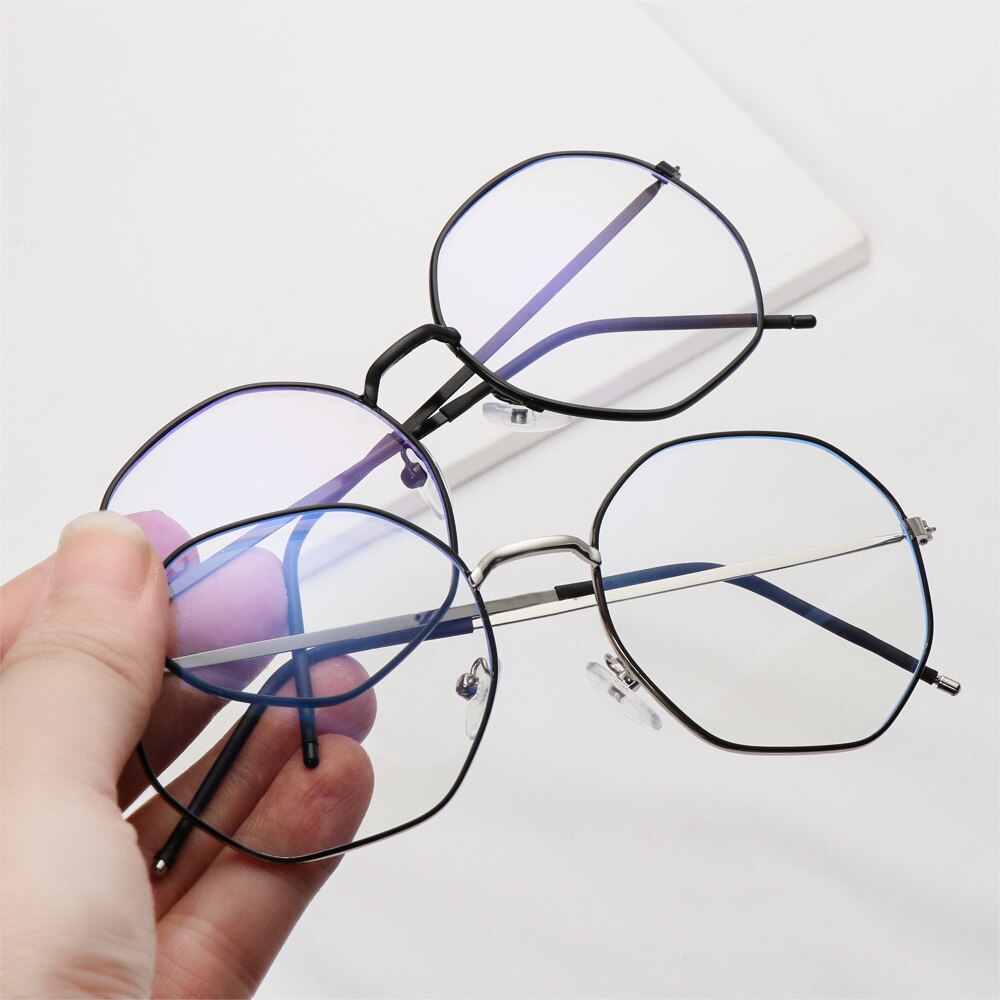 Gafas de protección contra luz azul y Metal ultral... – Grandado