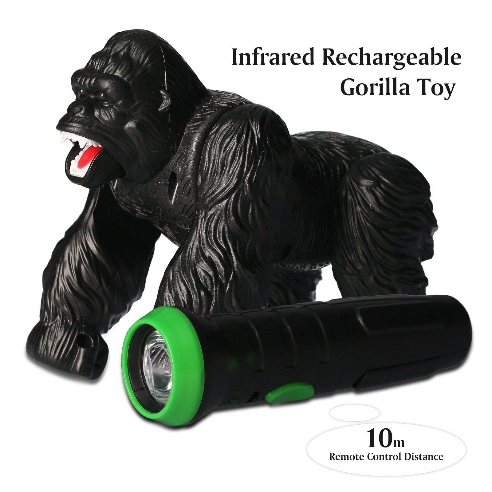 Lighting Infrared RC Gorilla Simulative Remote Con... – Grandado