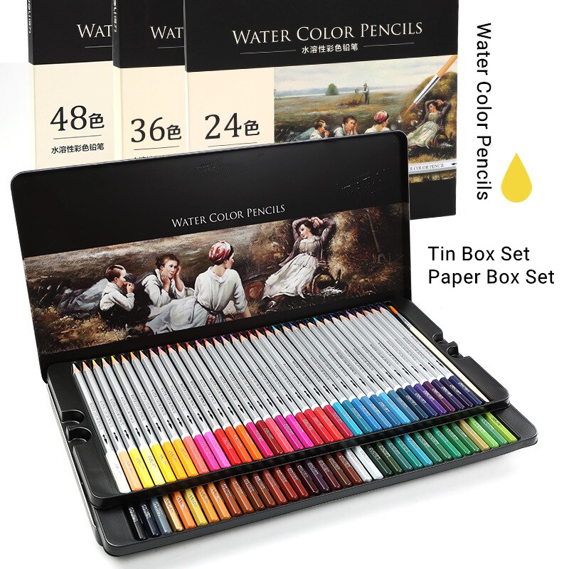 24/36/48 72 Colors/set Art Colored Pencil Set 6518... – Grandado