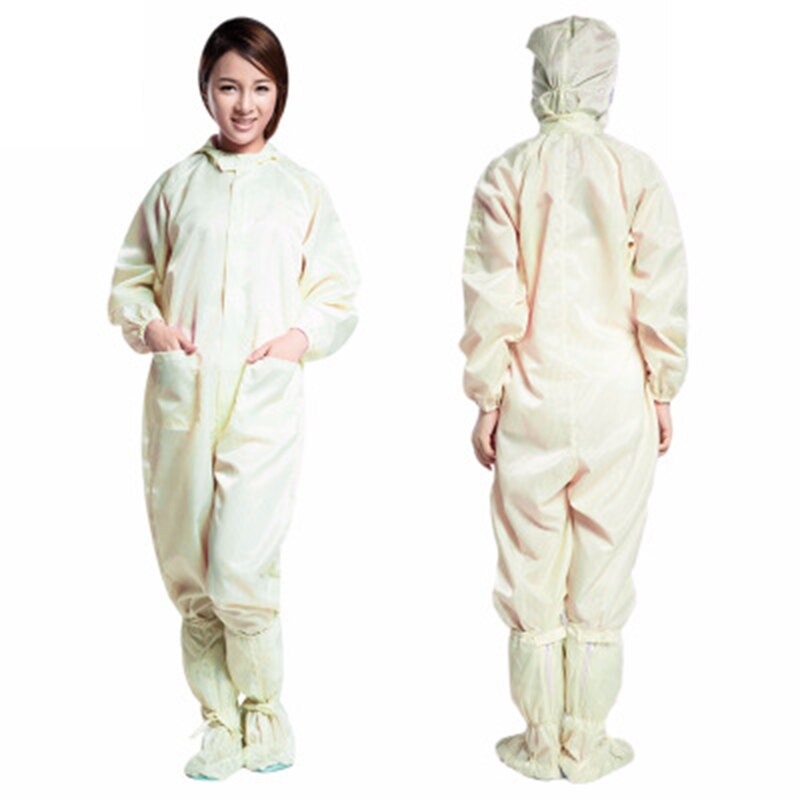 1-Piece Isolation Suit Hooded Dust Free Work Cloth... – Vicedeal