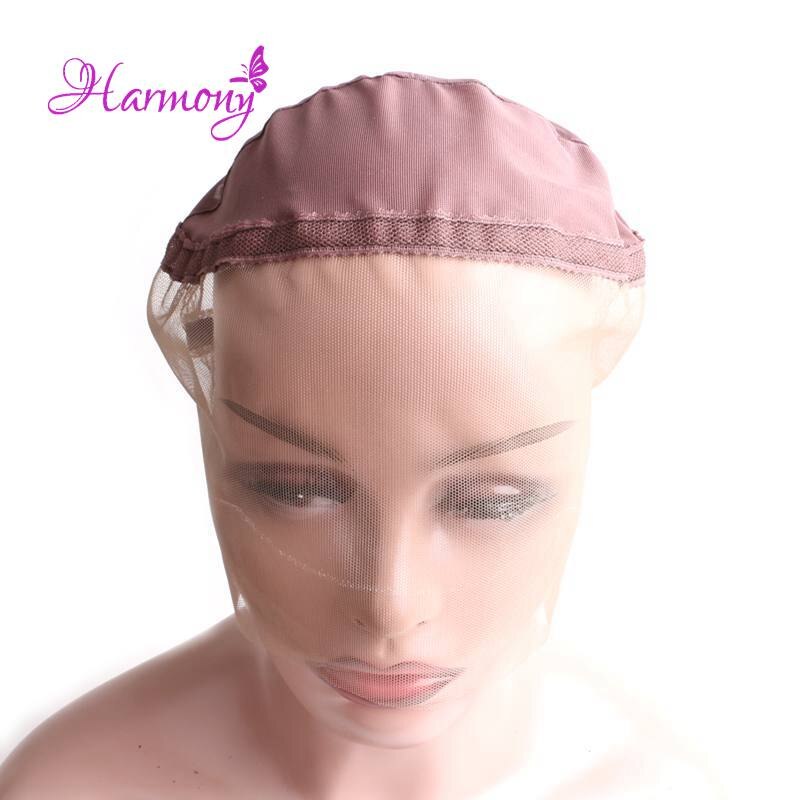 Harmony Plug Hair Brown 360 Full Lace Wig Caps Han... – Grandado