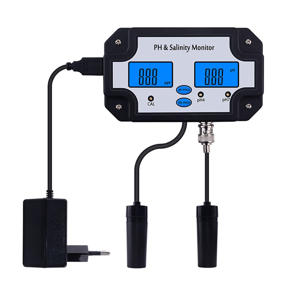 2 In 1 PH Salinity Monitor Laboratory Tool Swimmin... – Grandado