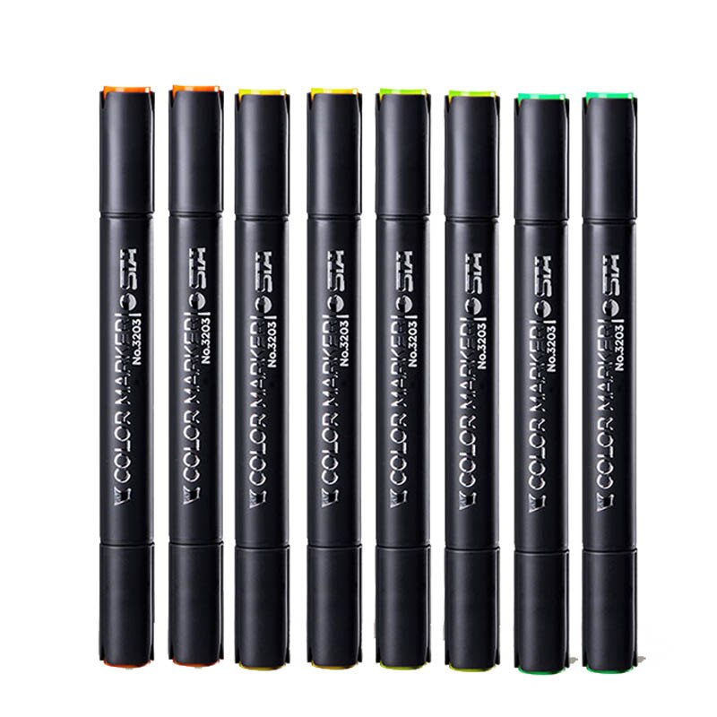 STA 60 Colors Dual Tip Art Markers Permanent Alcoh... – Grandado