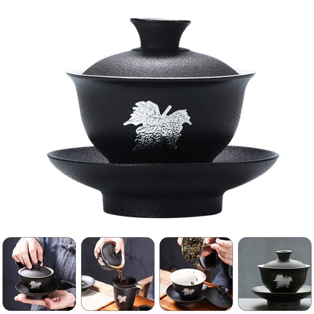 1pc Tea Cup Ceramic Teapot Office Teapot Retro Tea... – Grandado