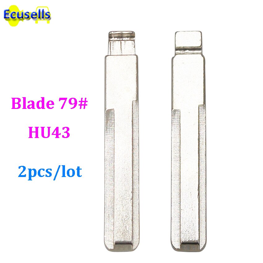 2PCS/lot Universal Flip Remote Key Blade 79# Car K... – Grandado