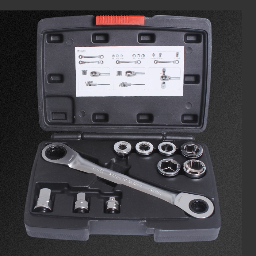 Mintiml™ Ratchet Socket Wrench 15 in 1 Adjustable ... – Vicedeal