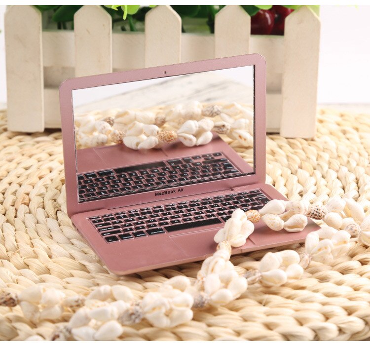 Cute Makeup Mini Pocket Laptop Style Clear Glass W... – Grandado