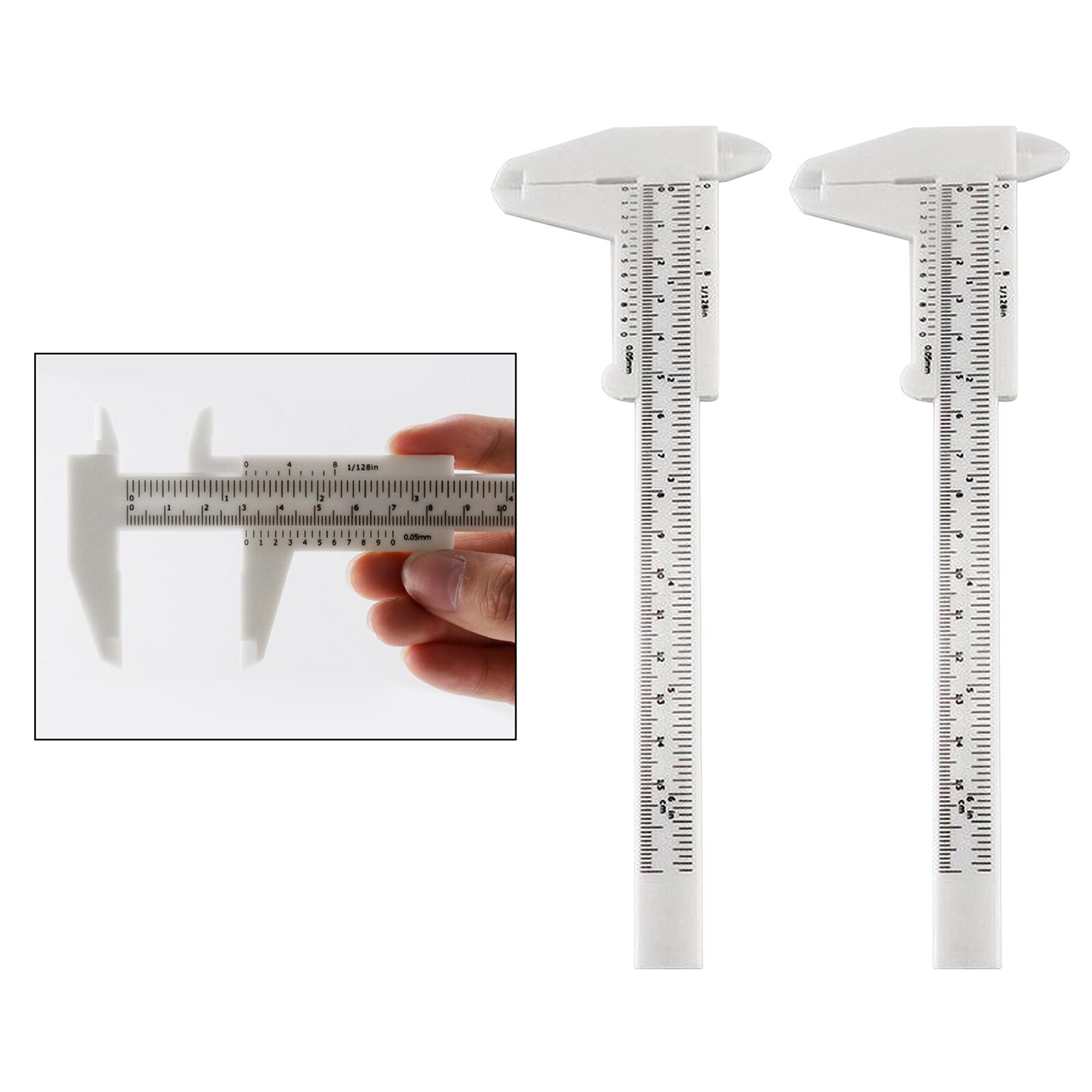 2pcs Micro Blading Eyebrow Guide Ruler Permanent T Vicedeal