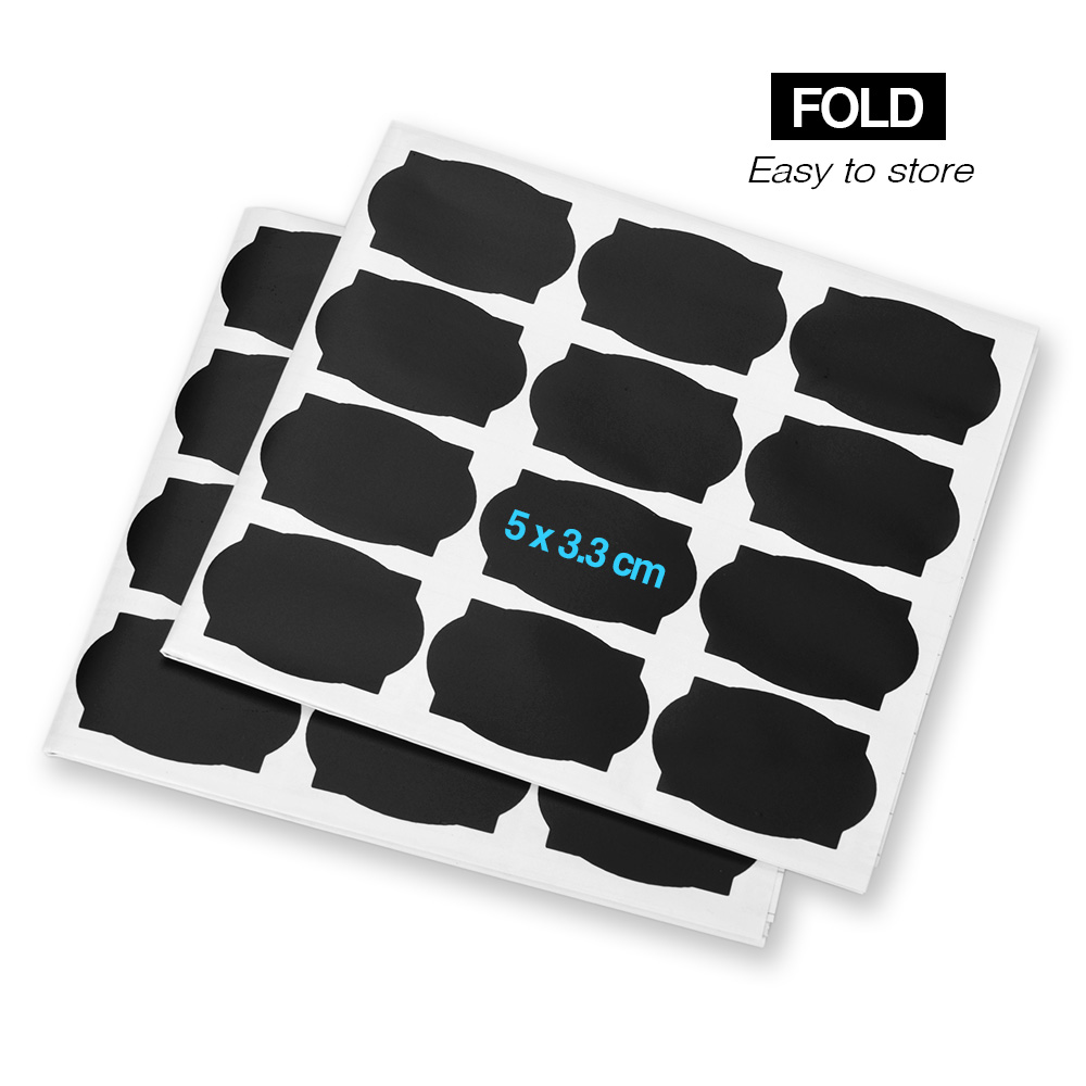 192pcs Spice Stickers Removable Kitchen Label Stic... – Vicedeal