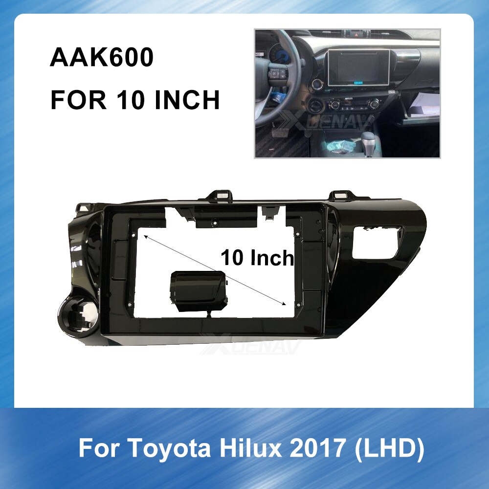 10 Inch car radio Frame For Toyota Hilux-Leftide L... – Grandado