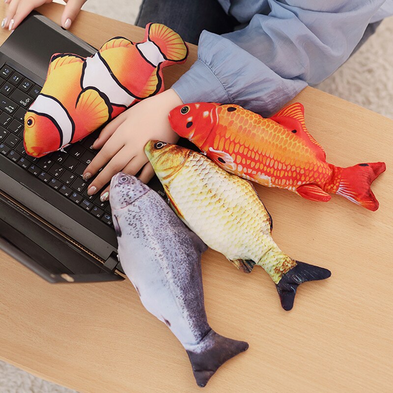 30CM USB Electric Plush Simulation Fish Antistress... – Grandado