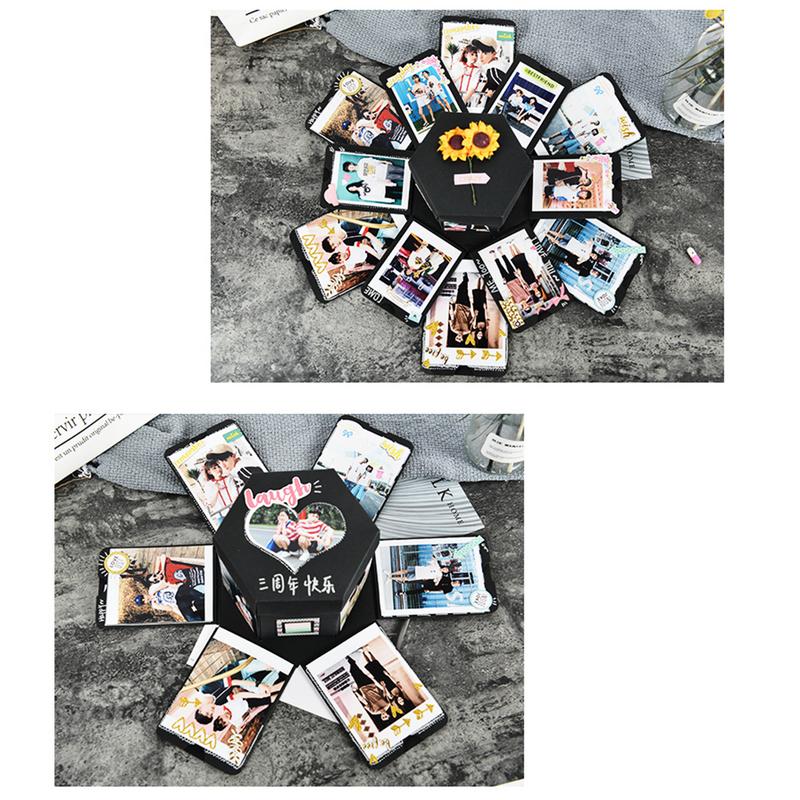 5 Layers 6 Sides Explosion Box Valentine's Day For... – Grandado