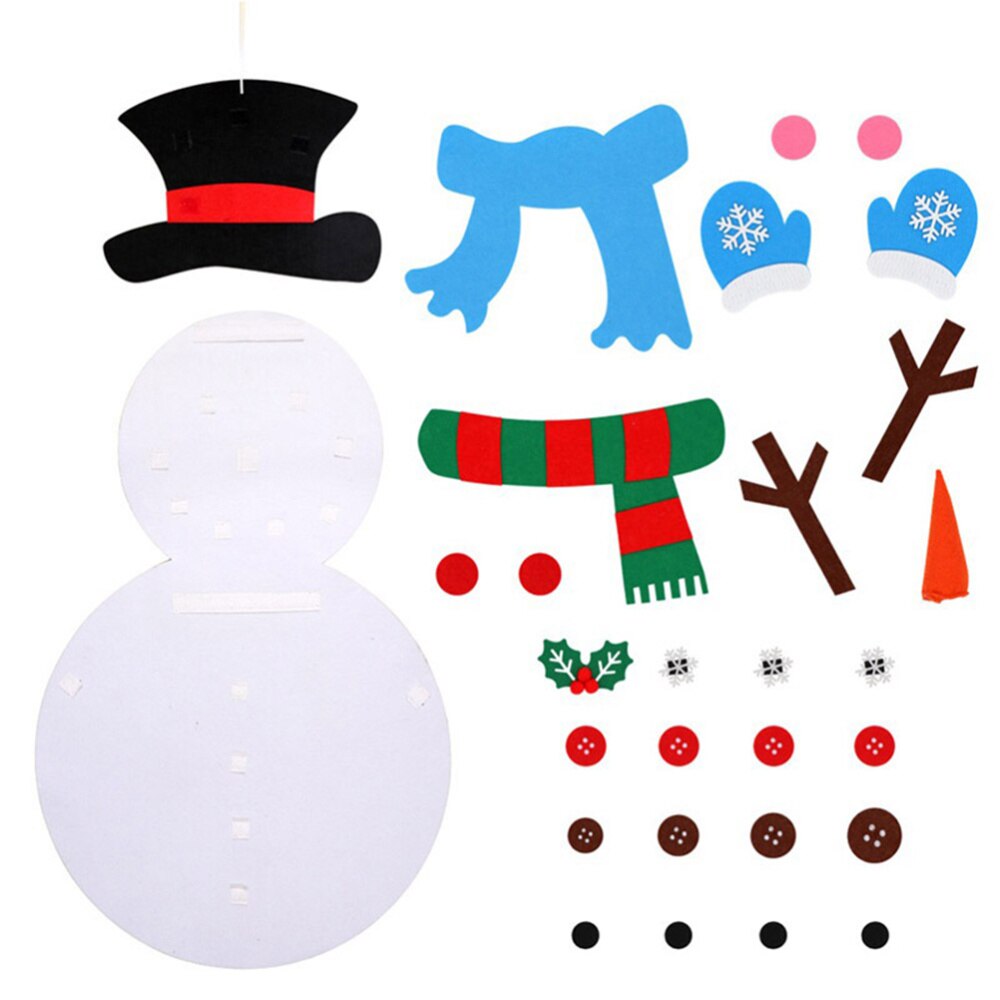 1pc DIY Felt Snowman Game Set Snowman DIY Game DIY... – Grandado