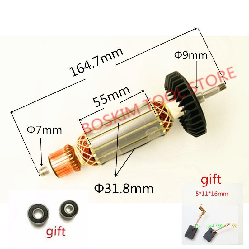 Anker Rotor Stator voor MAKITA 515613-9 518870-8 5... – Vicedeal