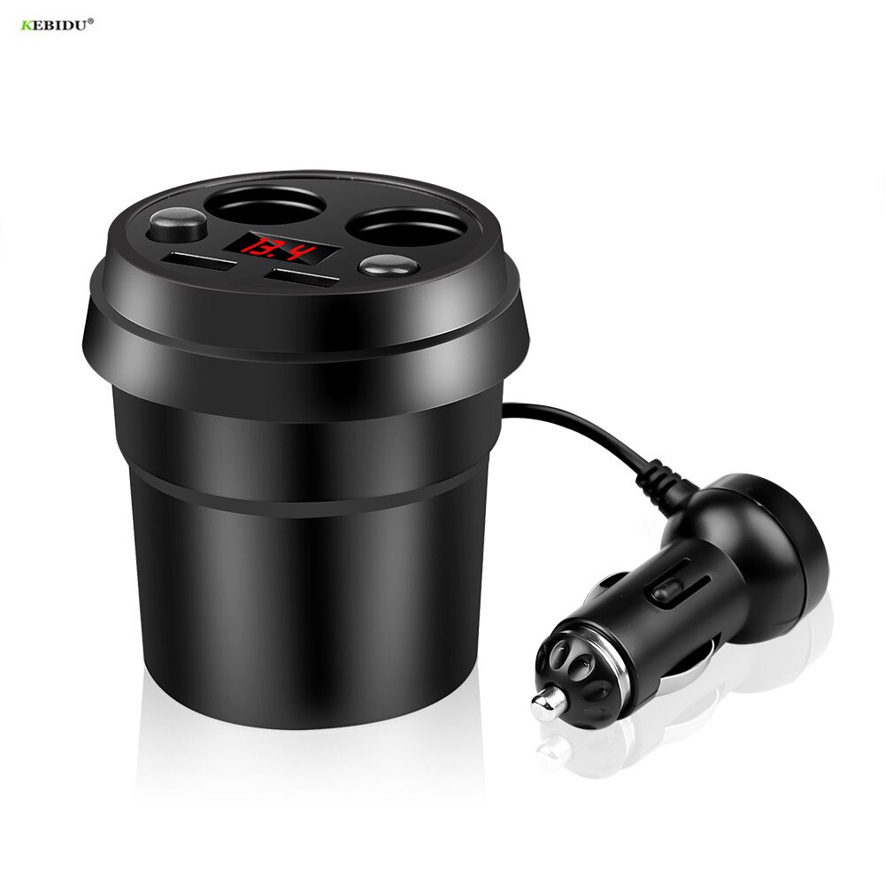 Dual Usb Car Charger 3.1A Cup Stopcontact Adapter ... – Vicedeal
