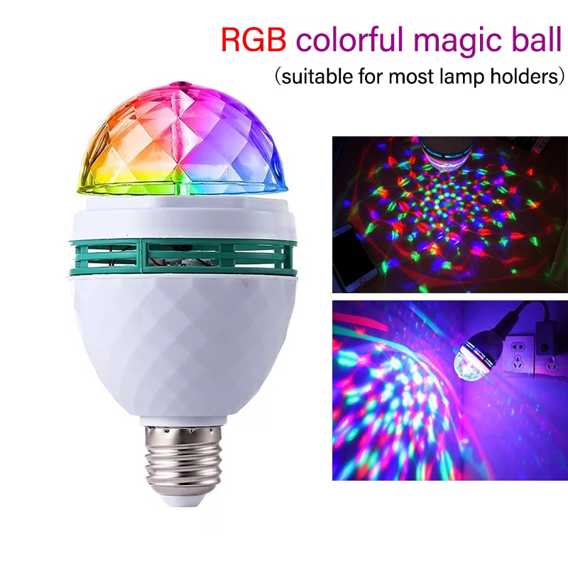 Dance Floor Light LED Bulb Stage Lamp Auto-rotatin... – Vicedeal