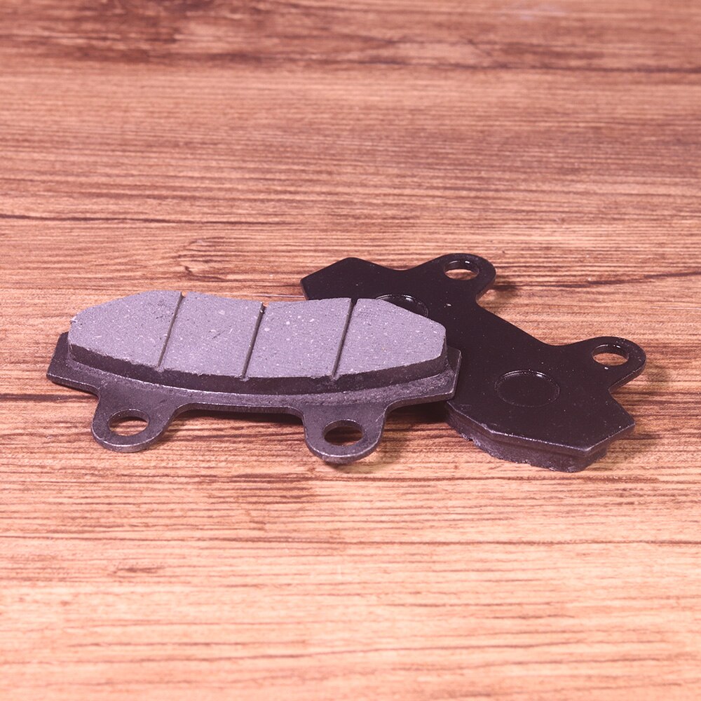 2Pcs Black Motorcycle Parts Front Brake Pads Disc ... – Grandado