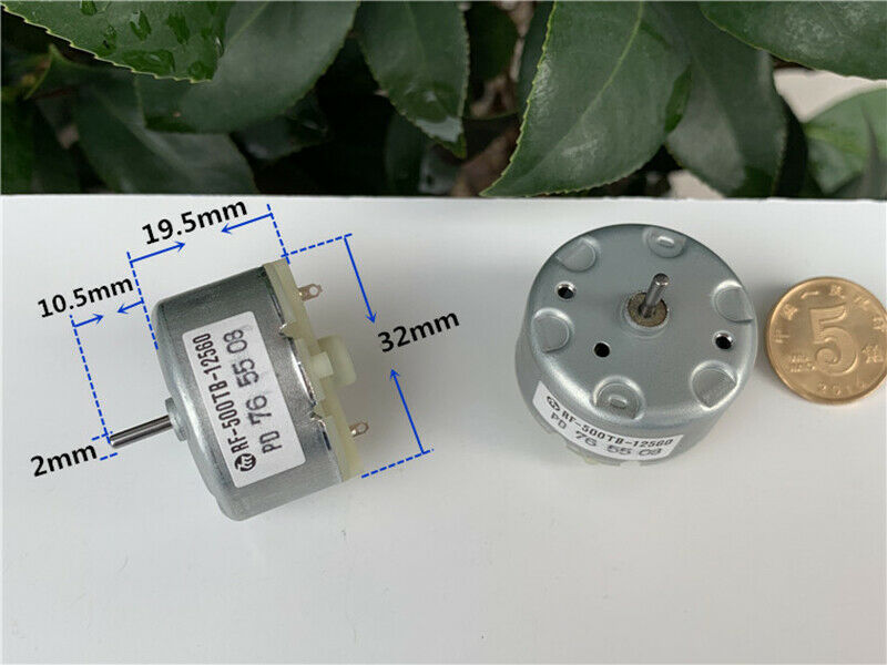 Mini MABUCHI RF-500TB-12560 VCD Ronde Motor DC 3V ... – Grandado