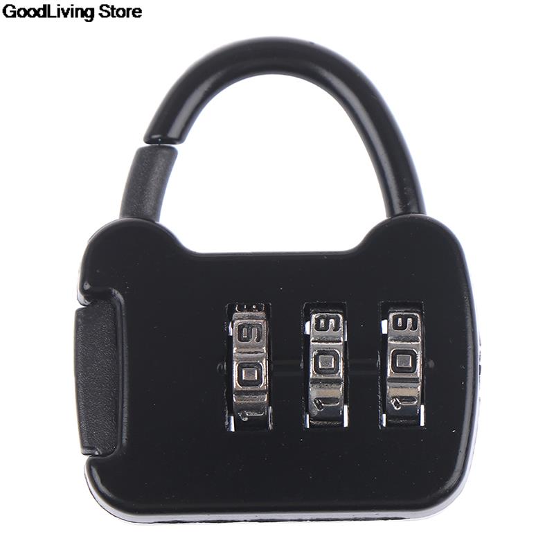 1PC Mini Zinc Alloy Padlock Travel Anti-theft Back... – Grandado
