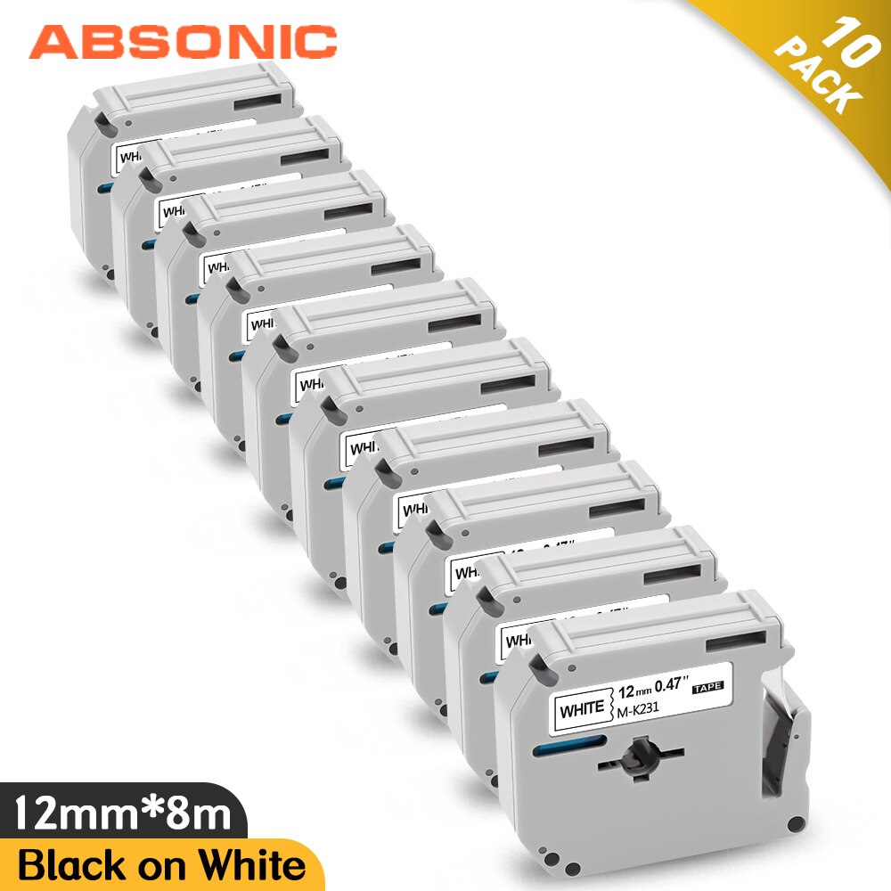 Absonic Color mezclado MK231 12 cinta de etiquetas... – Grandado
