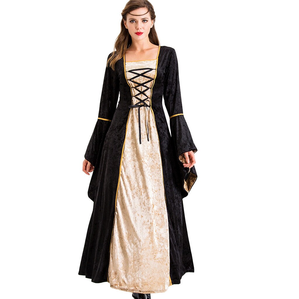 Halloween Costumes For Women,Cosplay Velvet Dress ... – Grandado