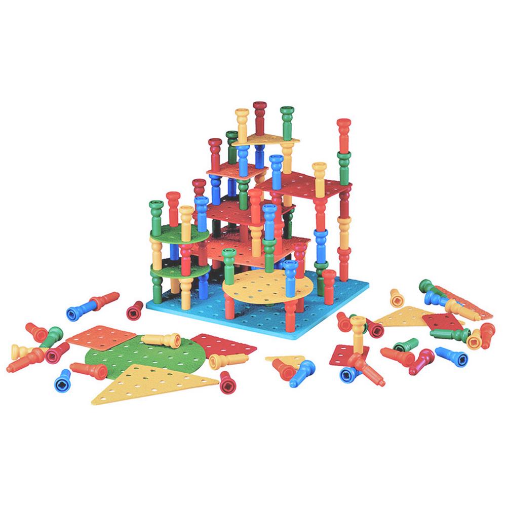 Kids Small Nail Board Toys 25/100 Nails Puzzle Toy... – Grandado