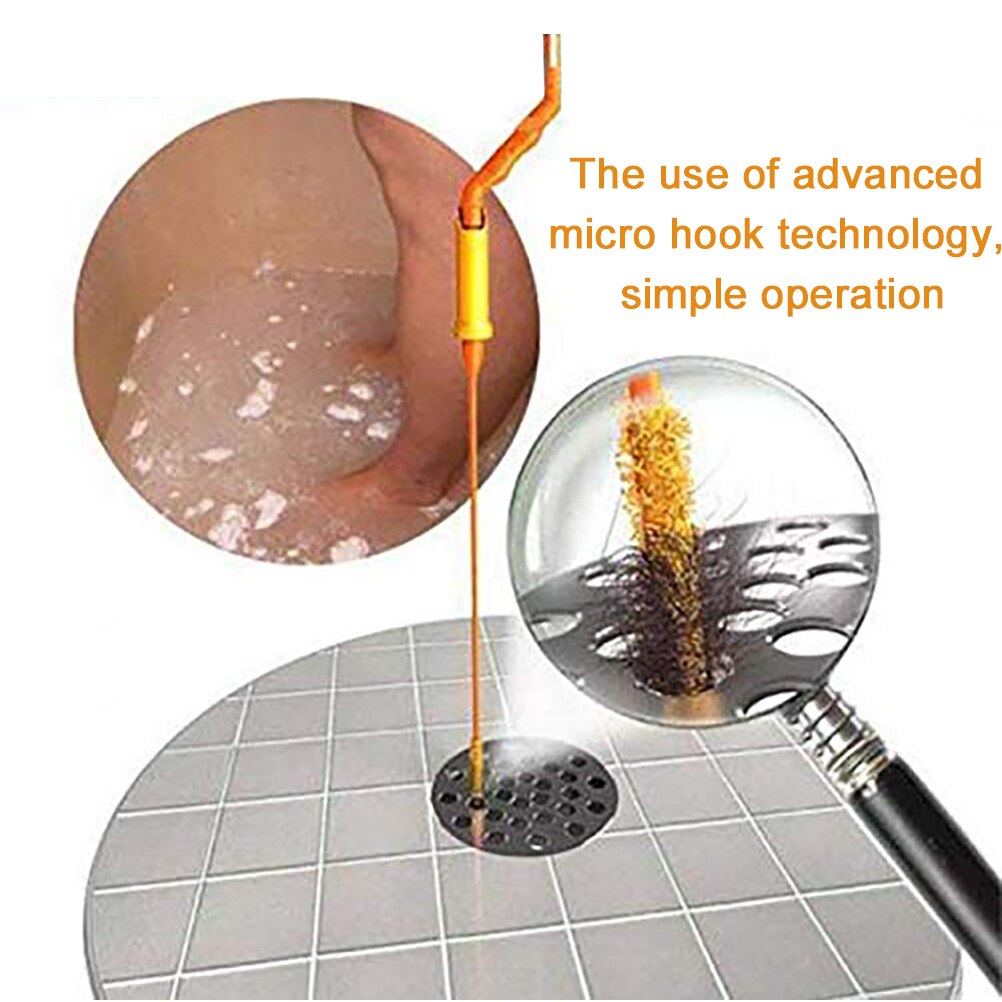 2 Stuks Badkamer Haar Klomp Tool Ontharing Tool Fl... – Vicedeal