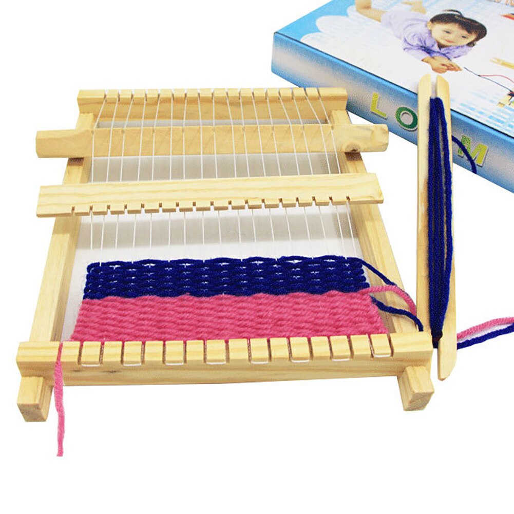 Houten Breien Machine Wol Shuttle Diy Handgemaakte... – Vicedeal