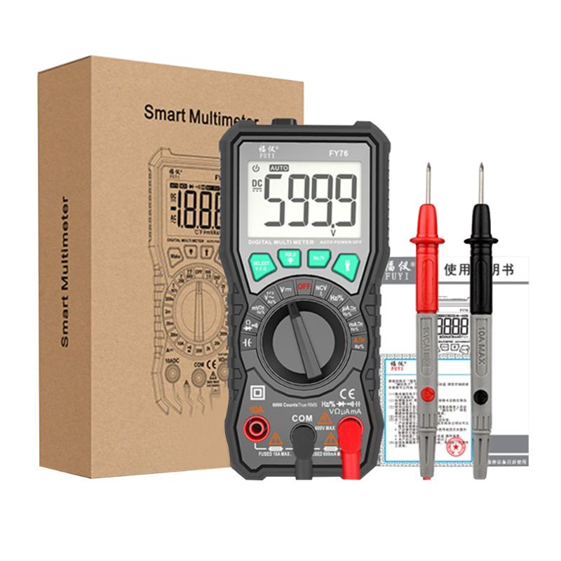 FY76 Digital Multimeter Backlight Auto Ranging AC/... – Vicedeal