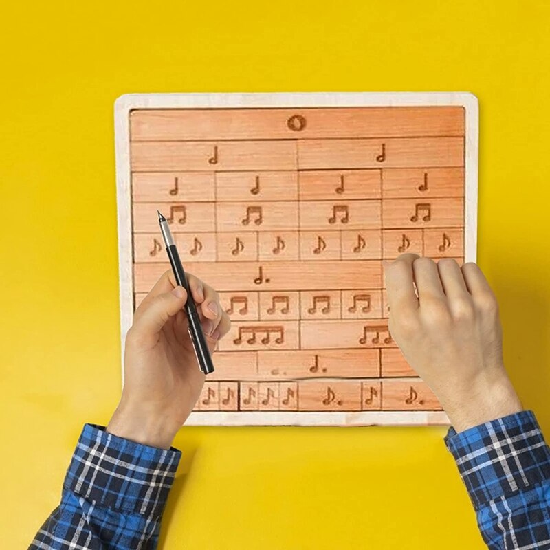 Music Fraction Bars Educational Toys,Wooden Math F... – Vicedeal