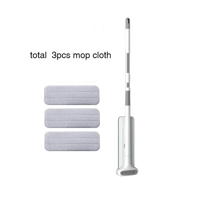 Squeeze Flache Mopp mit Austauschbare Mikrofaser P... – Vicedeal