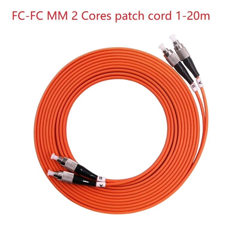 5 PCS 1-20M FC-FC UPC Duplex Multi-mode 9/125 Patc... – Grandado