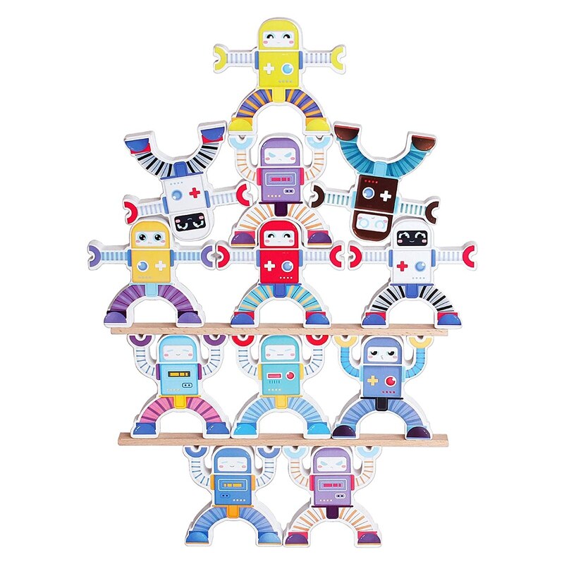 Houten Stapelen Games Speelgoed Spel Building Spee... – Vicedeal