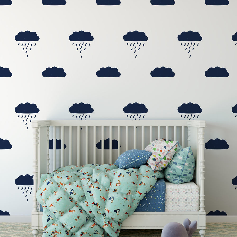 Raining And Pouring Wall Stickers for Sweet Nurser... – Vicedeal