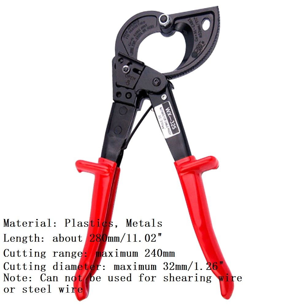 Multi-functional Cable Cutter Pliers Ratchet Wire ... – Grandado