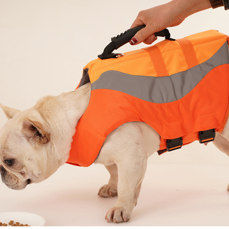 Dog Life Jacket Pet Summer Clothes Swimming Vest L... – Grandado