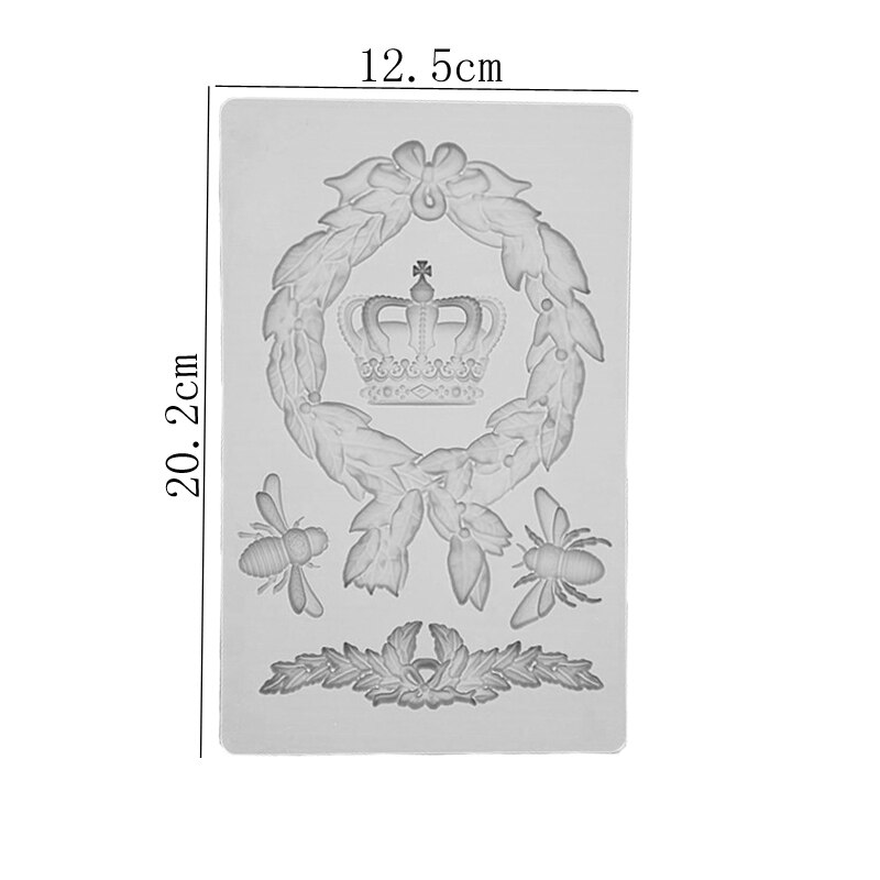 Royalty krona totem relief bi silikonform fondant ... – Vicedeal