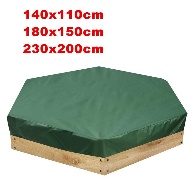 Hexagonal Sandpit Cover With Drawstring Waterproof... – Vicedeal