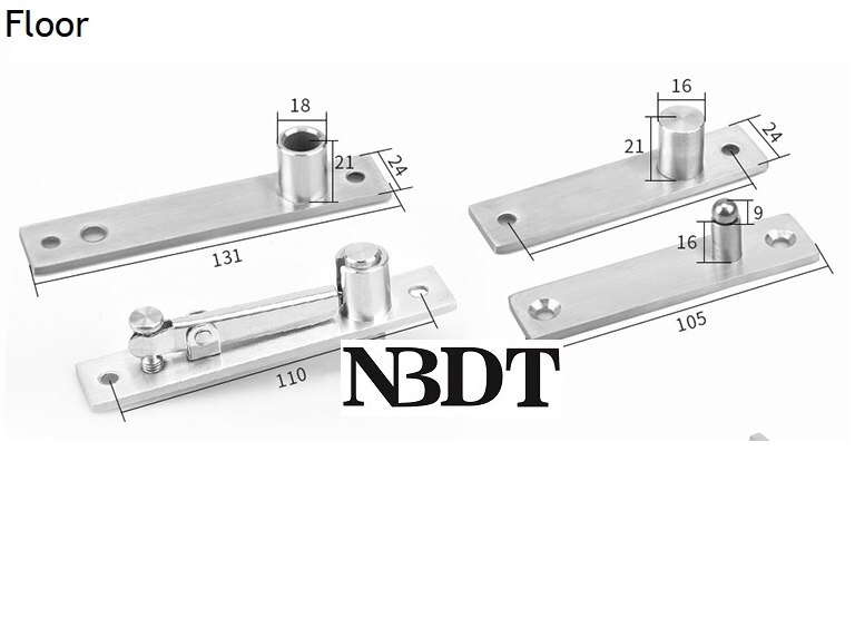 Stainless Steel Top Floor Wall Mount Pivot Door Hi... – Vicedeal