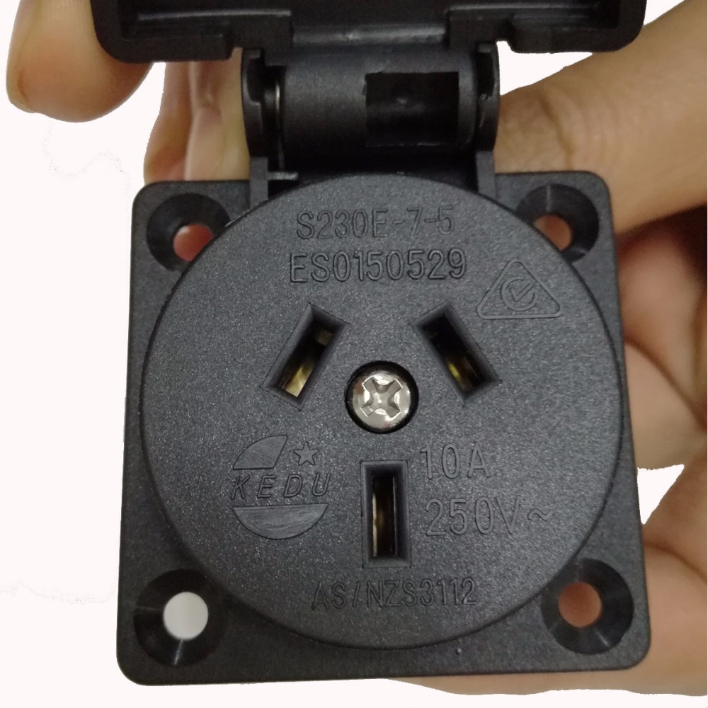 KEDU AU Standard 50mm*50mm 250V 10A Industrial Dur... – Grandado