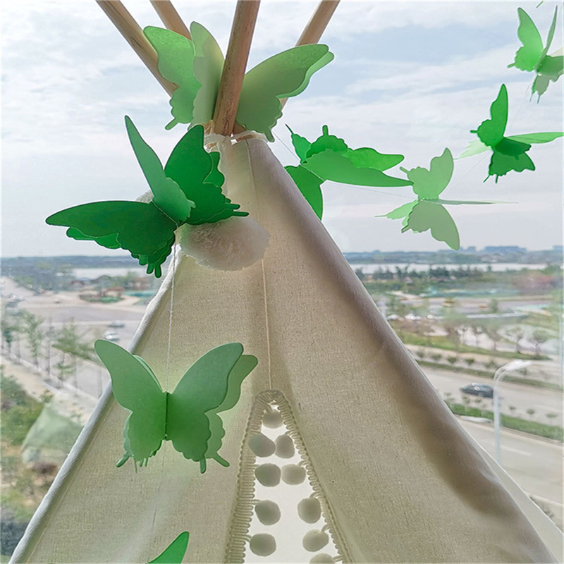 1 Strings Paper Butterfly Garland Hanging Wedding ... – Grandado