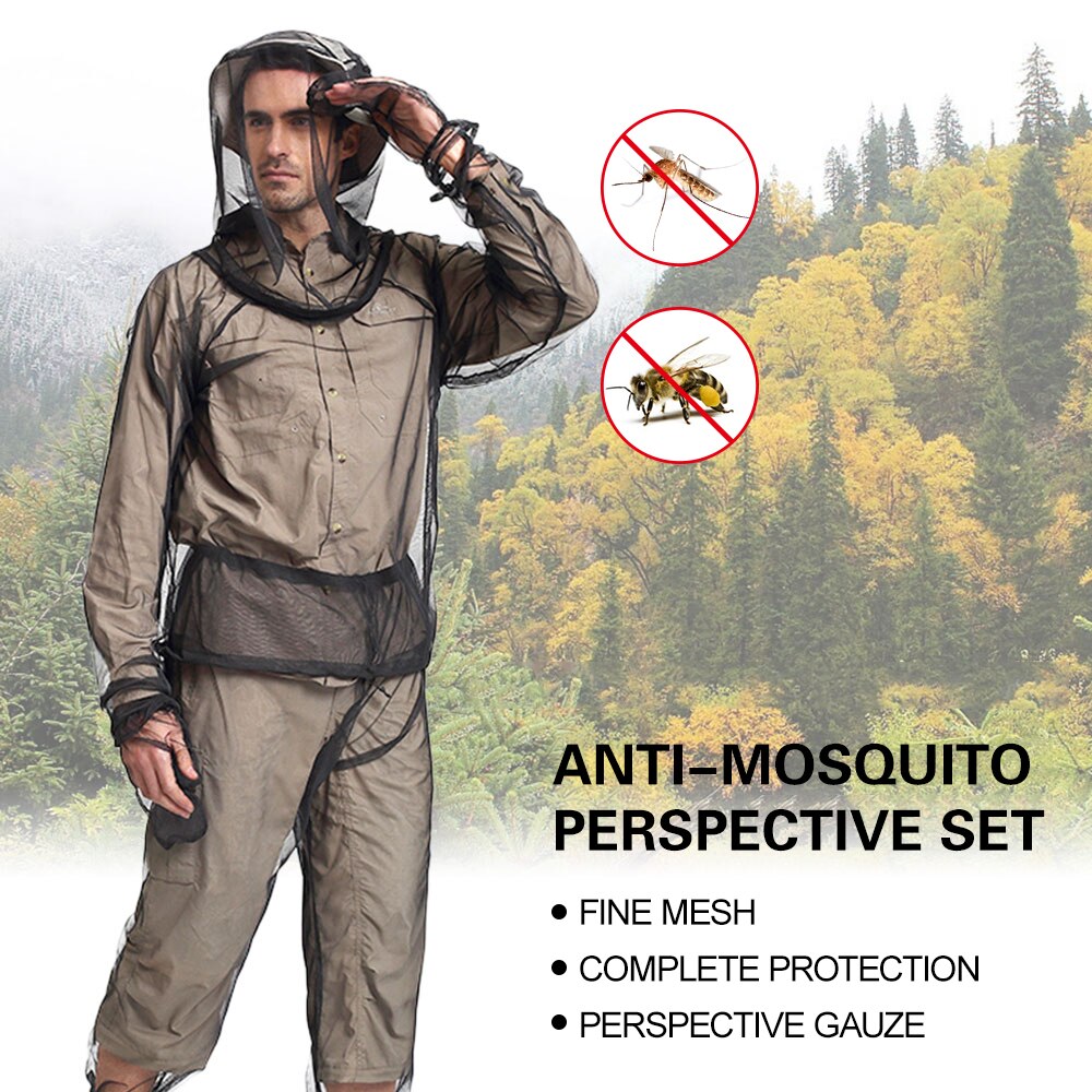 Lightweight Insect Suit Mesh Mosquito Gloves Mitte... – Grandado