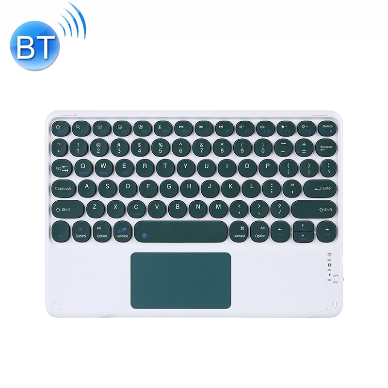 Teclado inalámbrico Bluetooth de tecla redonda par... – Grandado