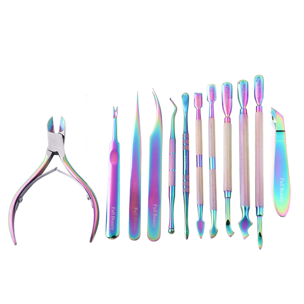 1 vel Manicure Cutter Regenboog Nagelknipper Tange... – Grandado