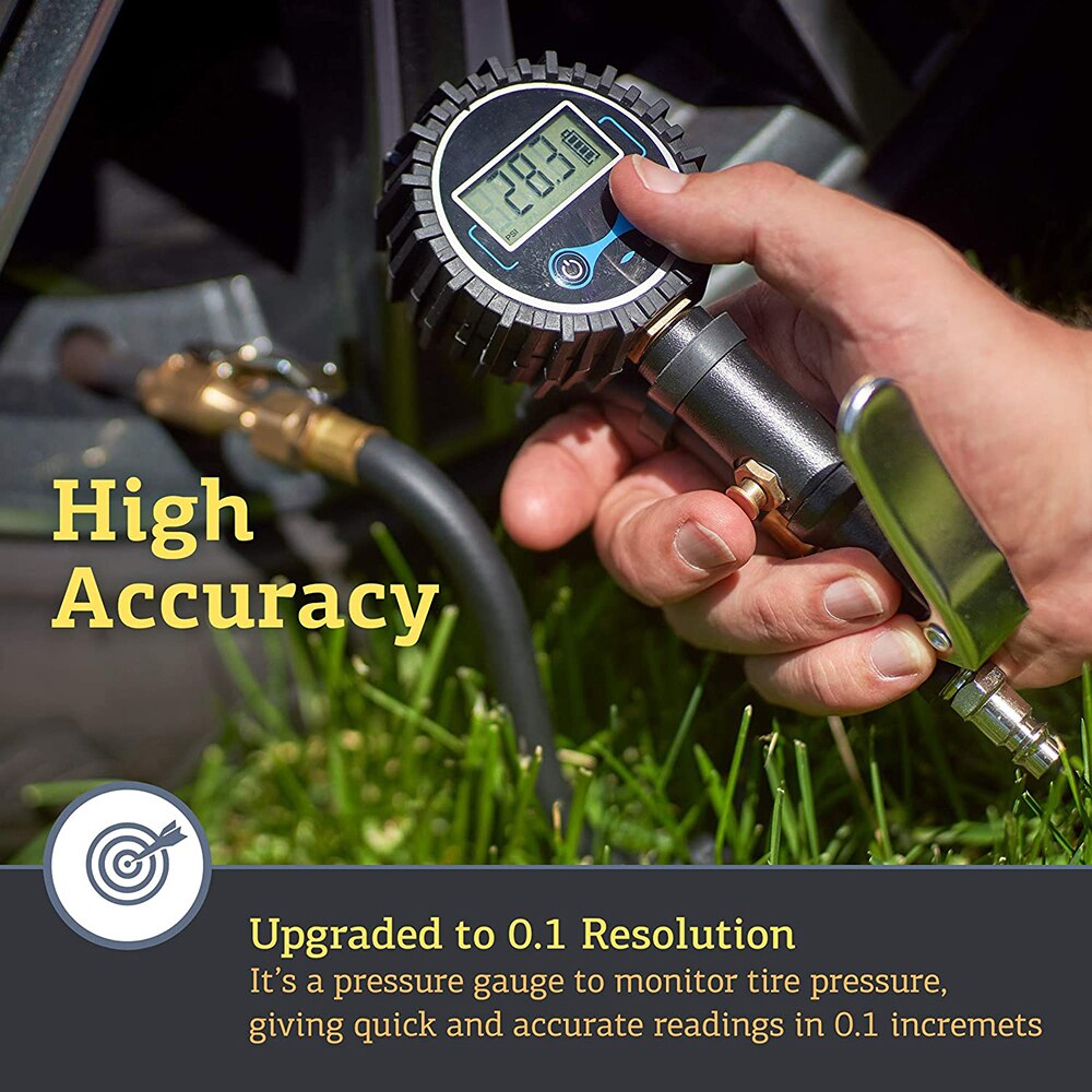 Aozbz Digitale Tire Inflator Manometer Luchtcompre... – Grandado